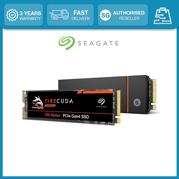 Seagate FireCuda 530R / FireCuda 530R Heatsink Internal SSD / Solid ...