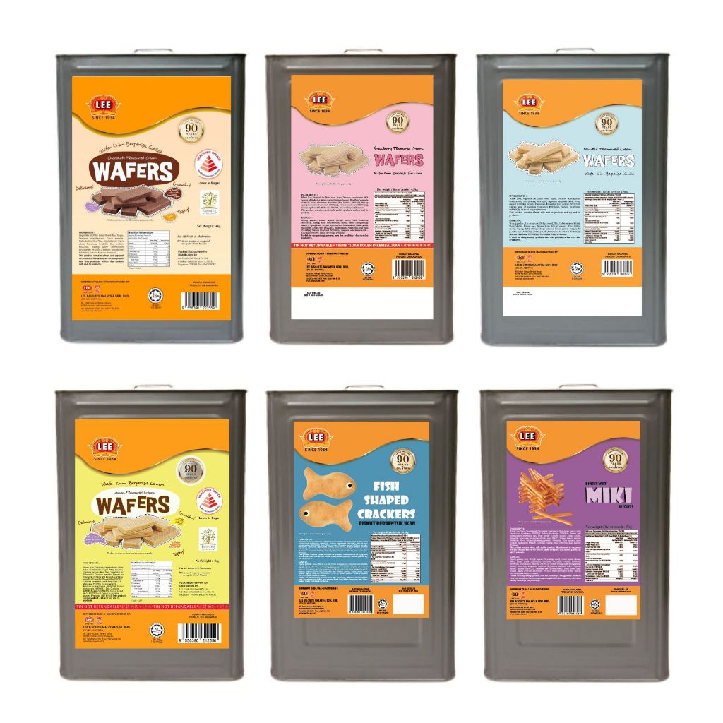 【Bulk Tin】Lee Snack Biscuits Paradise | Shopee Singapore