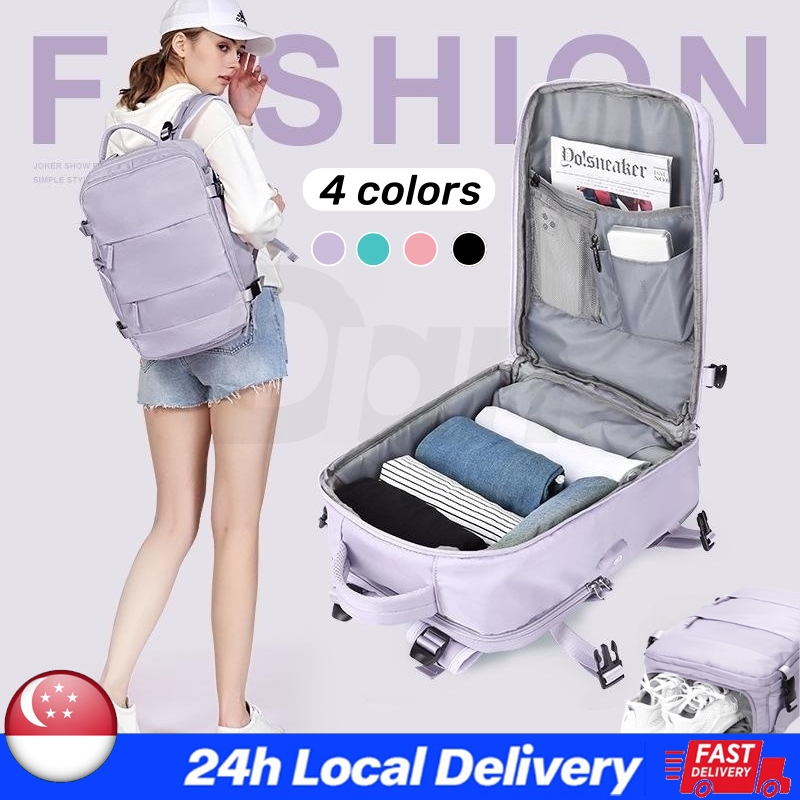 🏠💥40L Travel Laptop Backpacks, Carry Laptop Backpack for Women Men Flight Approved Nylon ...