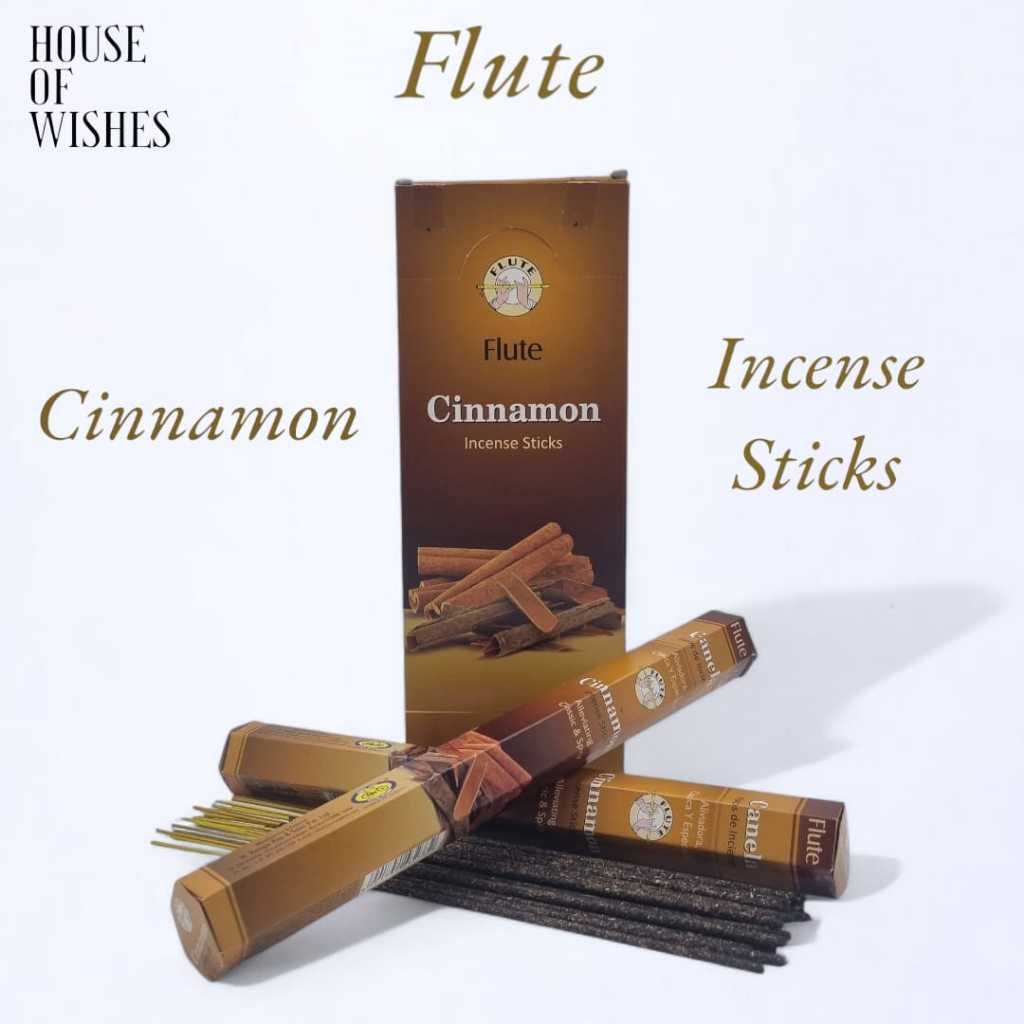 Flute - Cinnamon Incense Sticks (20 Sticks Per Box) | Shopee Singapore