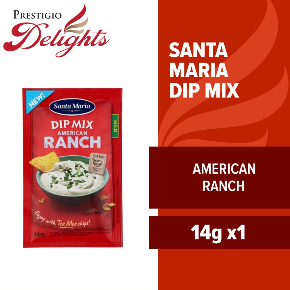 Santa Maria Dip Mix American Ranch 14 G | Shopee Singapore