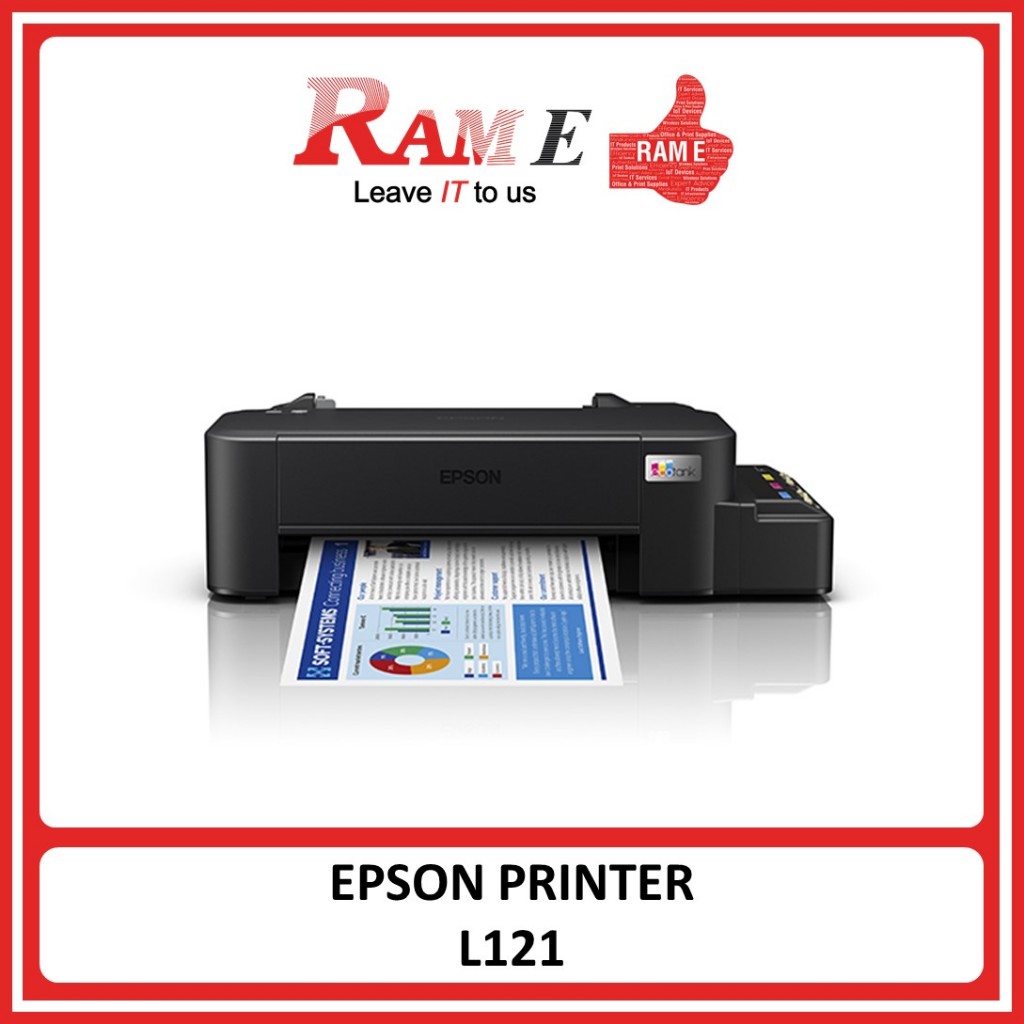 Epson EcoTank L121 A4 Colour Ink Tank Printer | Shopee Singapore