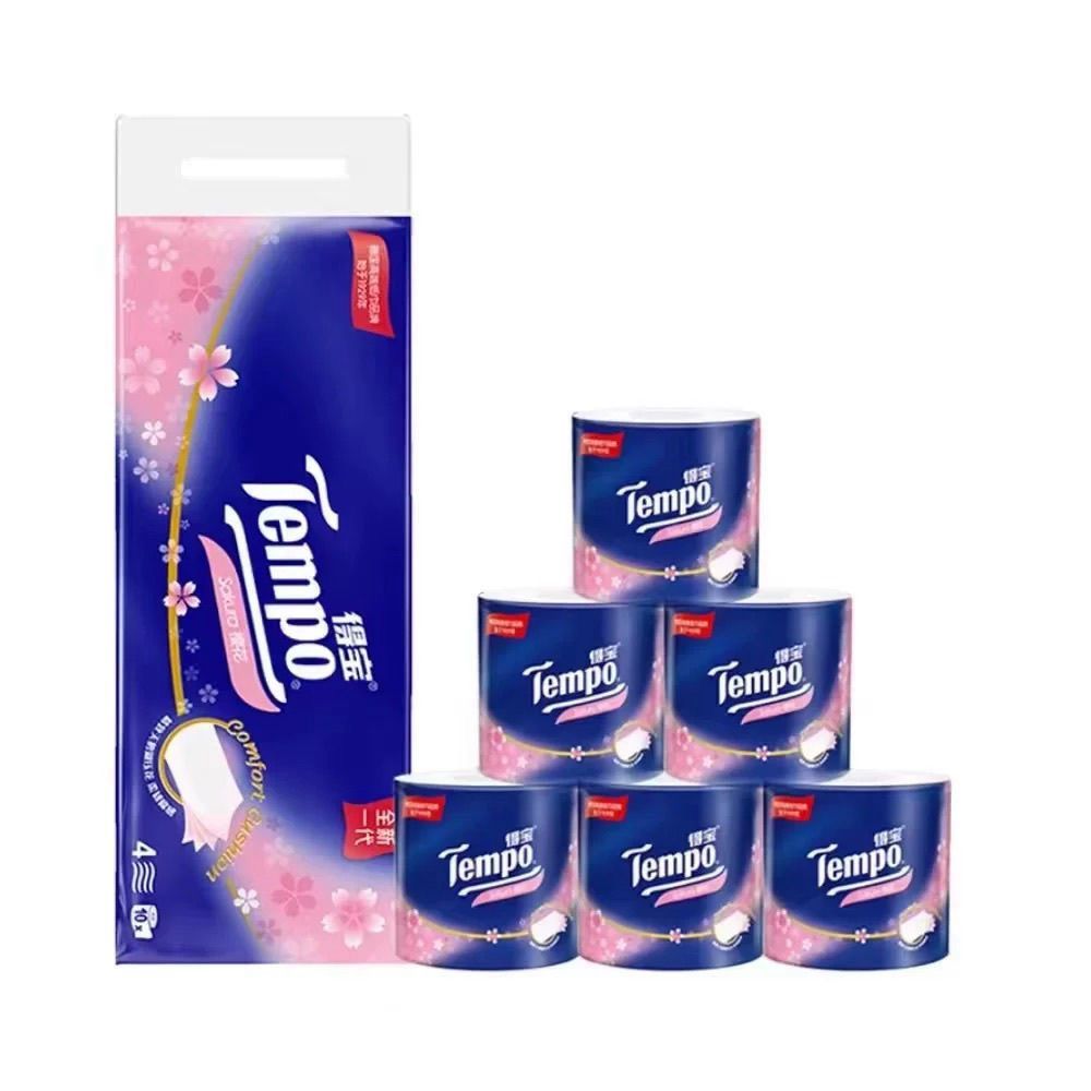 Tempo 4 Ply Premium Toilet Paper 160G, 10 Rolls | Shopee Singapore