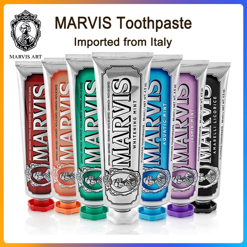 【Ready Stock】Marvis Toothpaste Collection 85ml (classic series) / 75ml ...