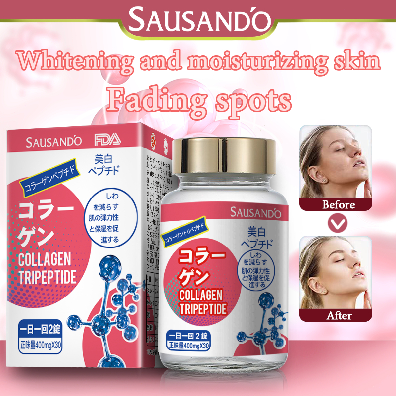 SAUSANDO Collagen Glutathione Whitening capsule 400mg – Hydrating ...
