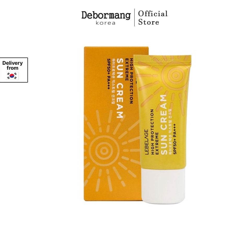LEBELAGE HIGH PROTECTION EXTREME SUN CREAM 30ml SPF50+ PA+++ | Shopee ...