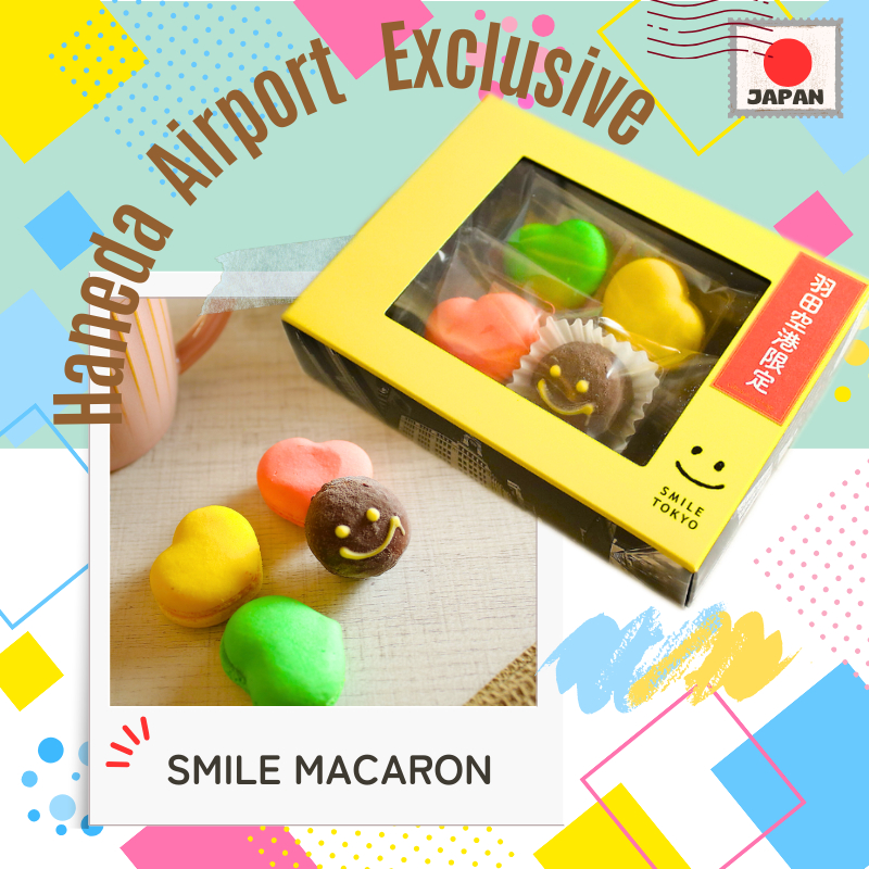 SMILE MACARON, Gateaux de Voyage, Japanese sweets, Haneda Airport ...
