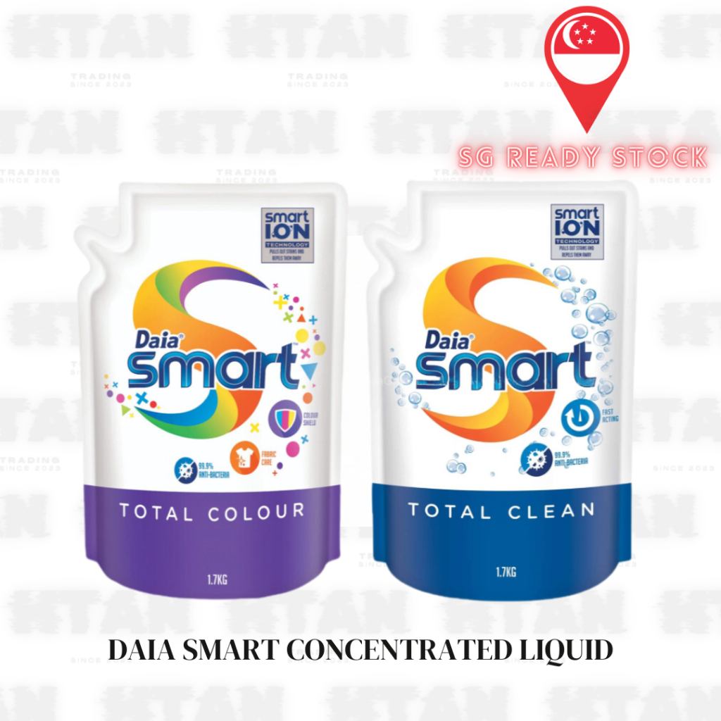 Daia Smart Concentrated Liquid Detergent Refill with Smart ION ...