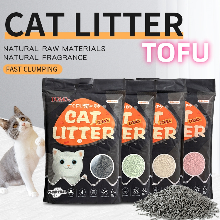 【Wholesale】Tofu Cat Litter DOMO+Natural Tofu Cat Litter 2MM Ultra-thin ...