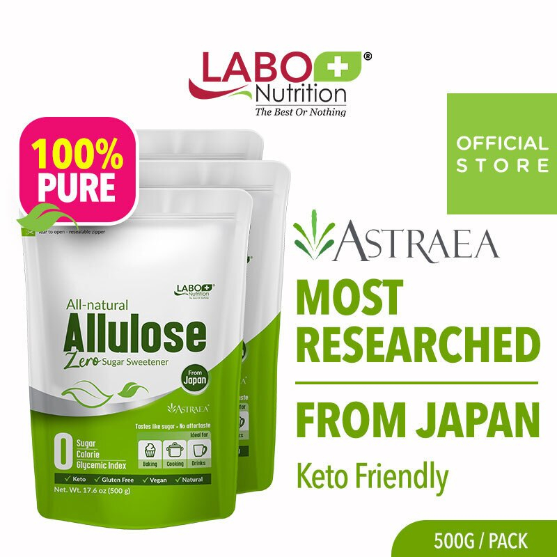 [3 Packs]LABO Nutrition Allulose 500g Healthiest Natural Sweetener Zero Calorie Sugar Blood ...