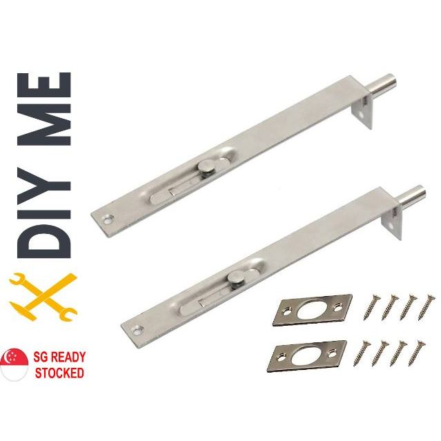 [SG READY STOCK] HDB Aluminum Window Casement Automatic Flush Bolt Lock ...