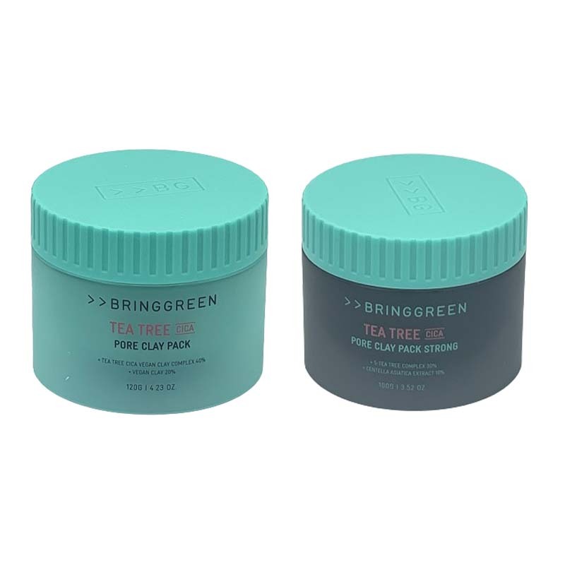 [Bring Green] Tea Tree Cica Clay / Strong Pack 120g / 100g | Shopee ...