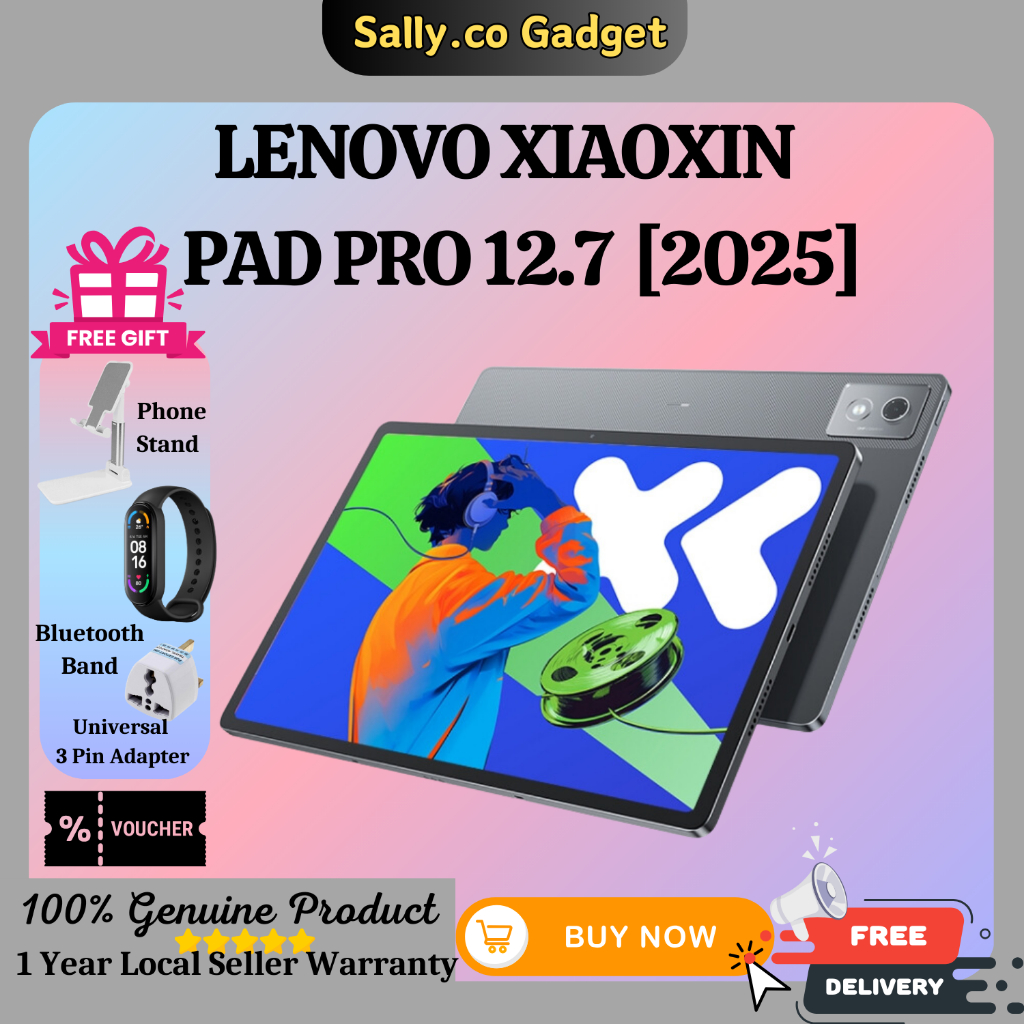 Lenovo Xiaoxin Pad Pro 12.7 inch (2025) Mediatek Dimensity 10200 mAh ...