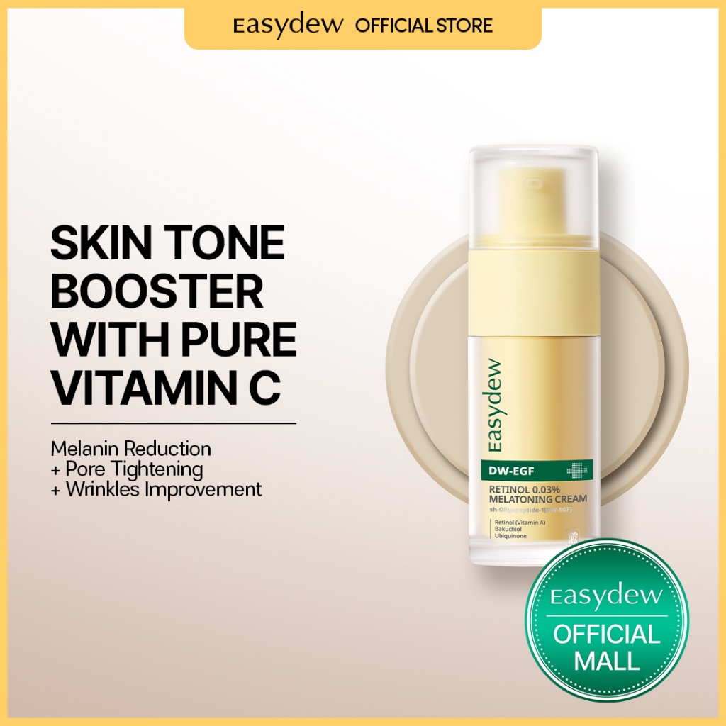 [Easydew] Dw-egf Retinol 0.03% Melatoning Cream Basic 30ml | Shopee ...