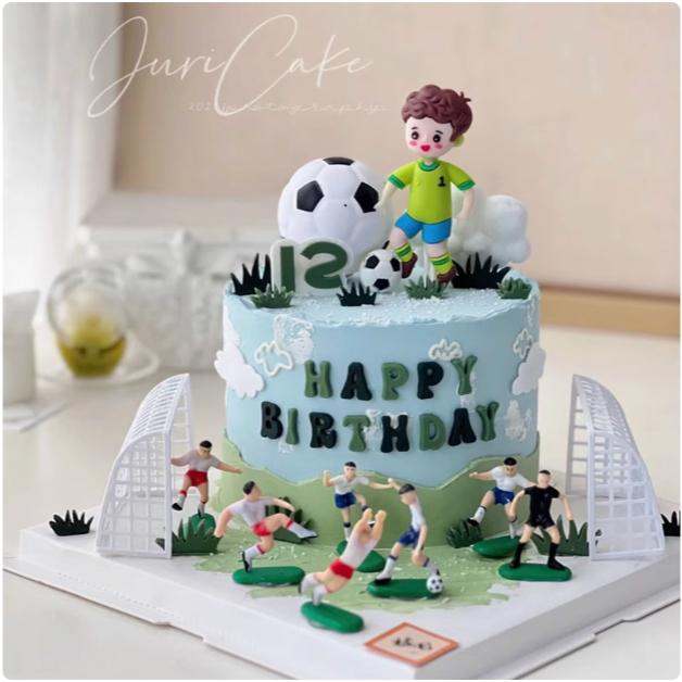 Football team cake topper set | Shopee Singapore