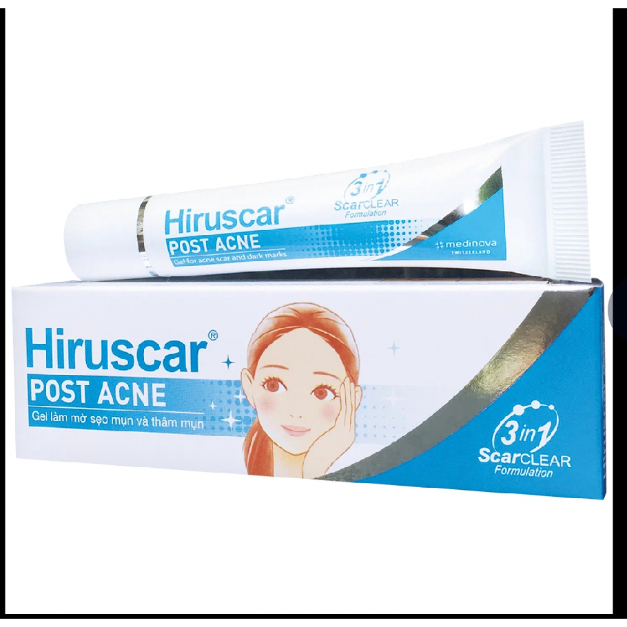 Hiruscar Post Acne Gel 10g | Scar Care for Pimples and Dark Marks ...