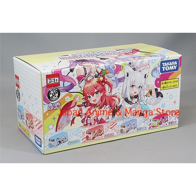 Takara Tomy Tomica Dream Tomica hololive Collection Box Fubuki Sakura Miko Pekora Tokoyami Towa ...