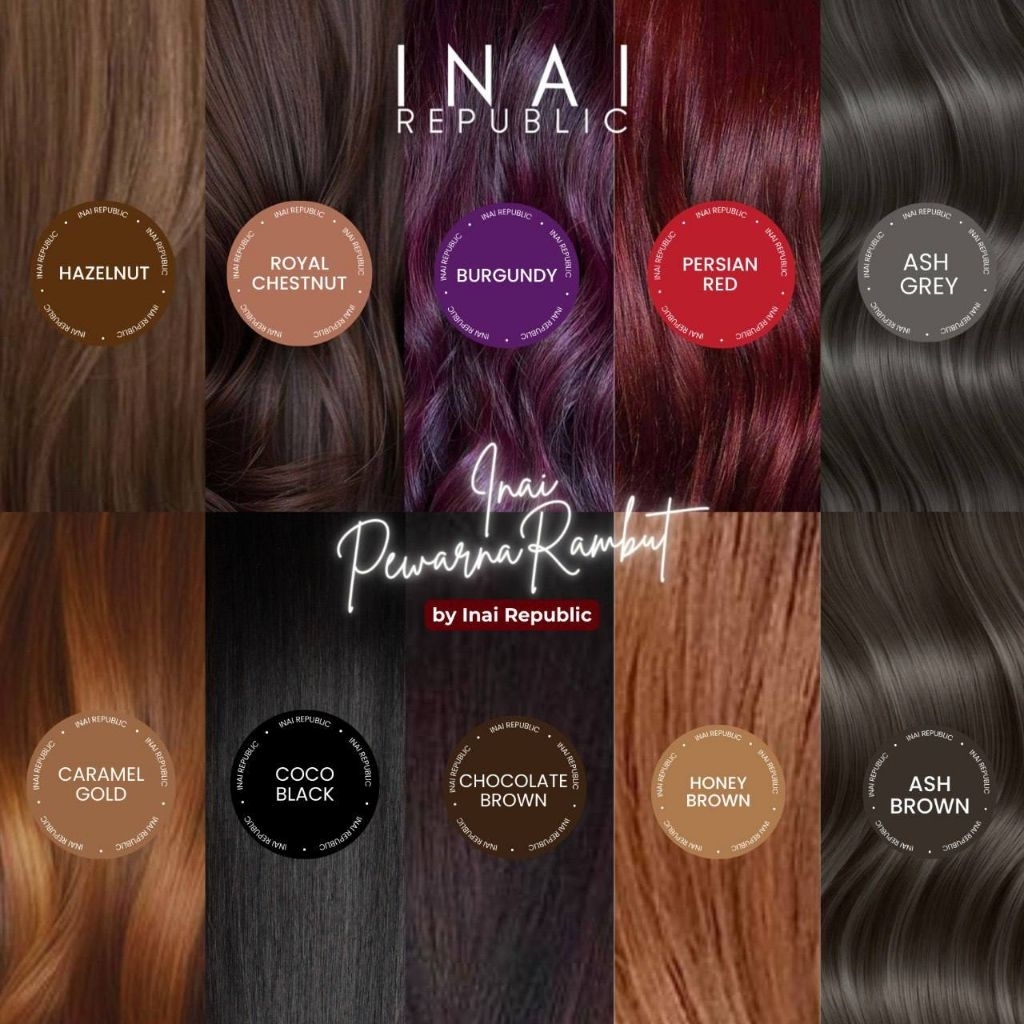 Halal Henna Hair Colour Dye by Inai Republic ~ New Improved Formula ...