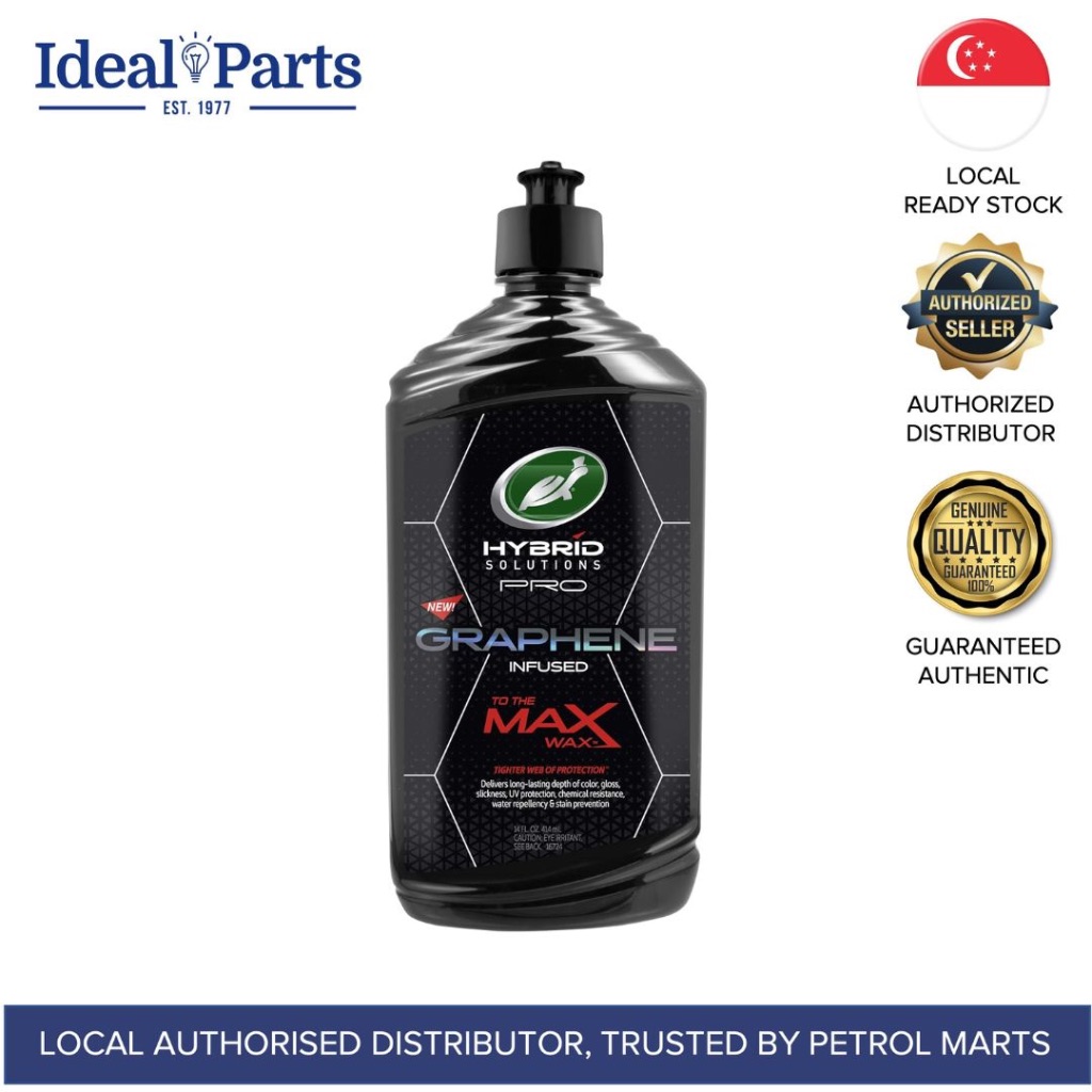 Turtle Wax Hybrid Solutions Pro Graphene Infused To the Max Wax ...