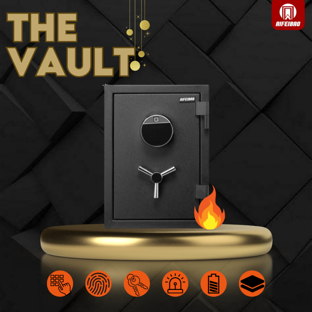 [SG Seller & Ready Stock] AIFEIBAO AFB Vault Fire Rated Safe Box (Local ...