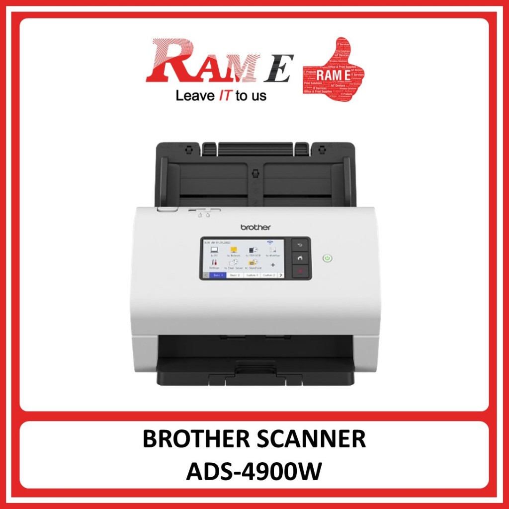 Brother ADS-4900W Professional High Speed Desktop Scanner | Shopee ...