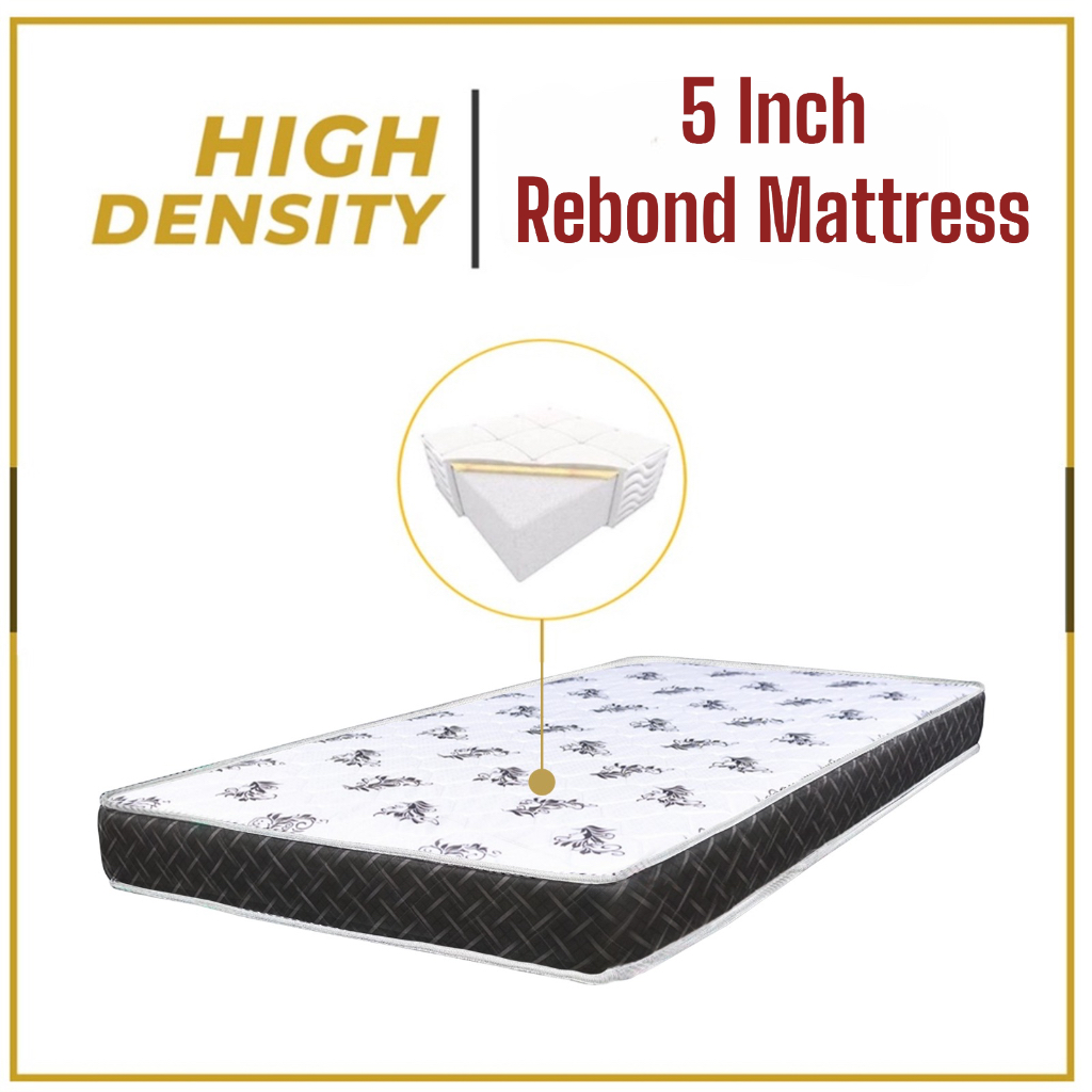 [5 DAYS DELIVERY] SgFurniture 5 Inch Rebond Mattress / Single Foam ...
