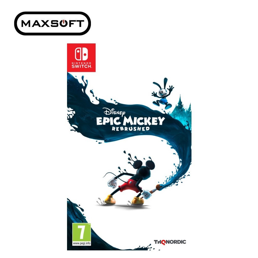 Disney Epic Mickey Rebrushed - Nintendo Switch | Shopee Singapore