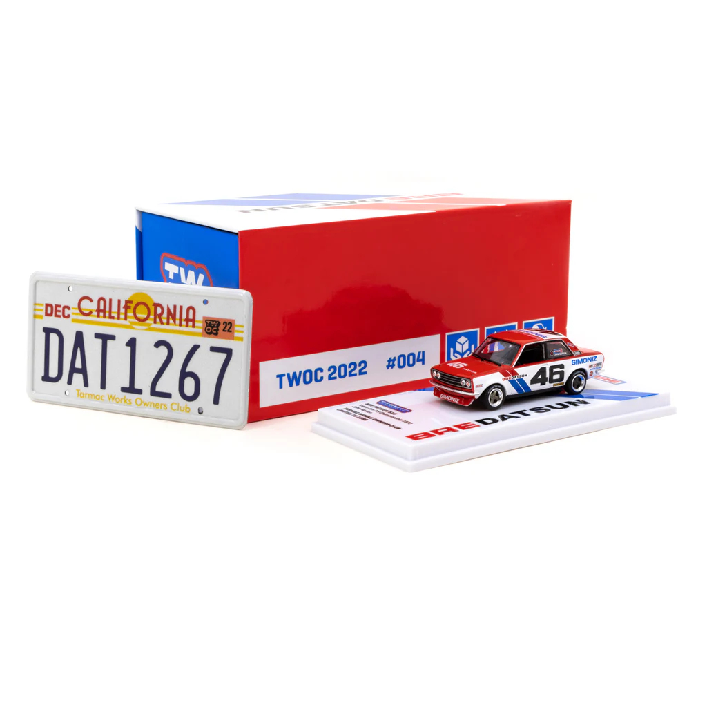 Tarmac Works: 1/64 BRE Datsun 510 (Trans-Am 2.5 Championship 1972 #46 ...