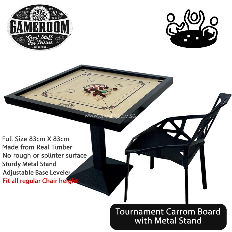 Carrom Board with Stand | Shopee Singapore