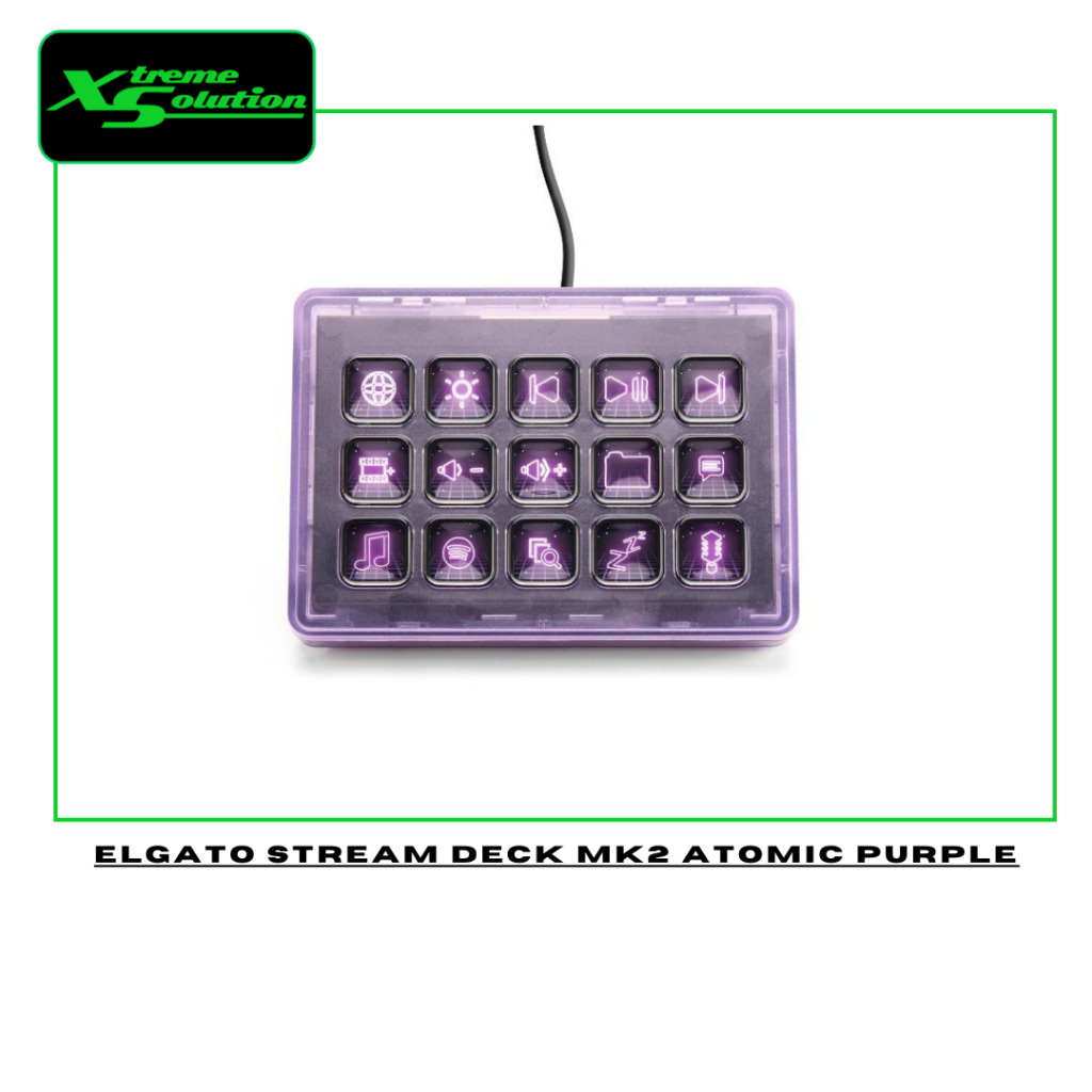 Elgato Stream Deck Mk2 atomic purple | Shopee Singapore