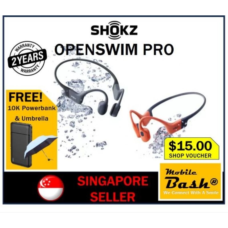 [NEW LAUNCH] Shokz OpenSwim Pro Bone Conduction Headphones (2 years ...