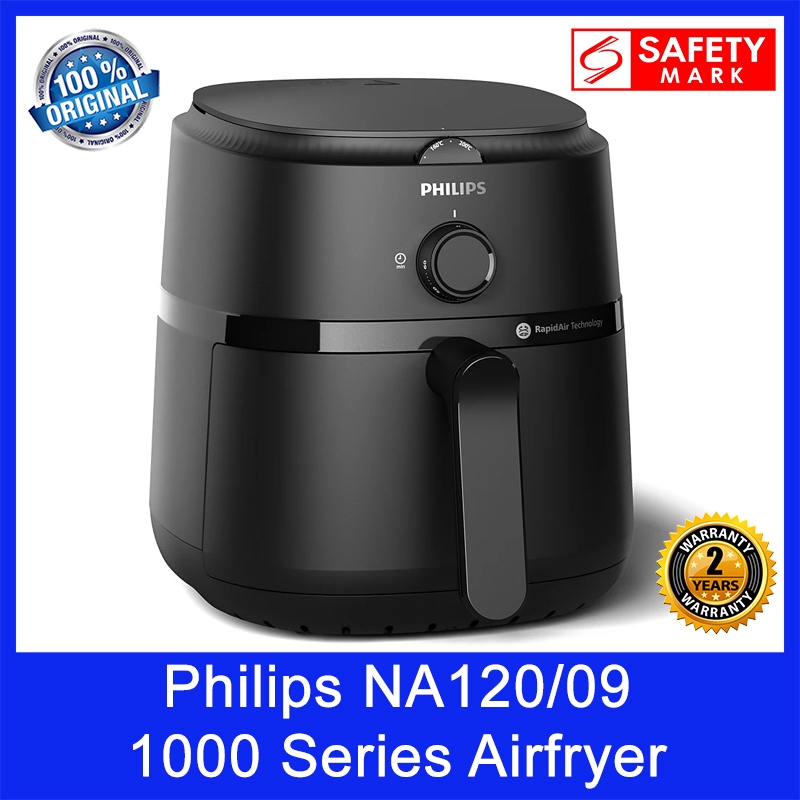 Philips NA120/09 | NA210 Airfryer. RapidAir Technology. Safety Mark Approved. | Shopee Singapore