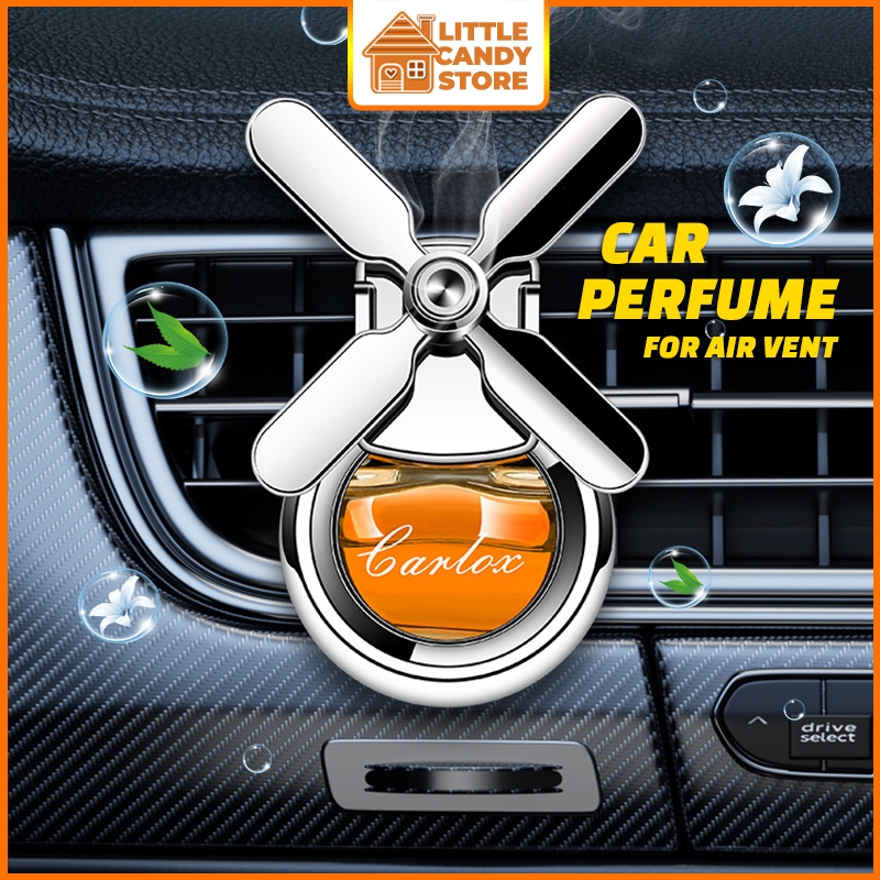 Car Perfume Air Vent Air Fresheners Refillable In-Car Aircon Aroma ...