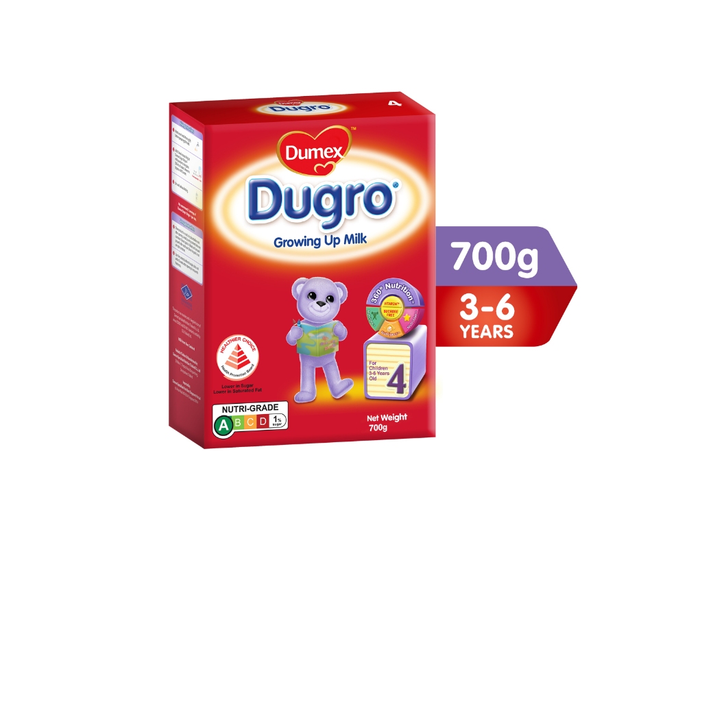 Dumex Dugro Stage 4 Growing Up Kid Milk (700g) | Shopee Singapore