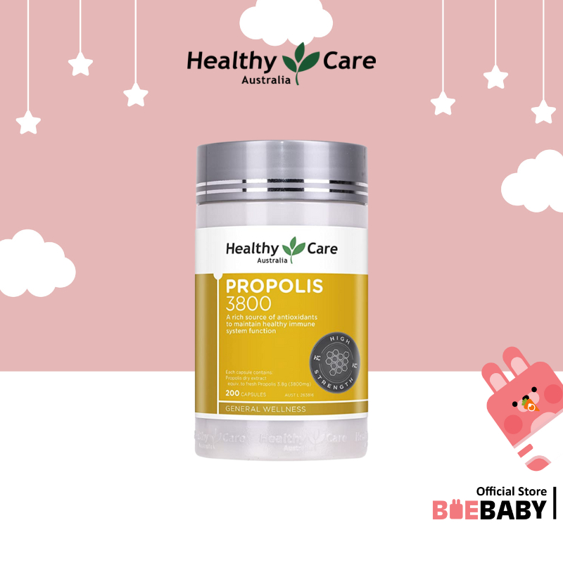 [Authentic] - Healthy Care Ultra High Strength Propolis 3800mg 200 ...