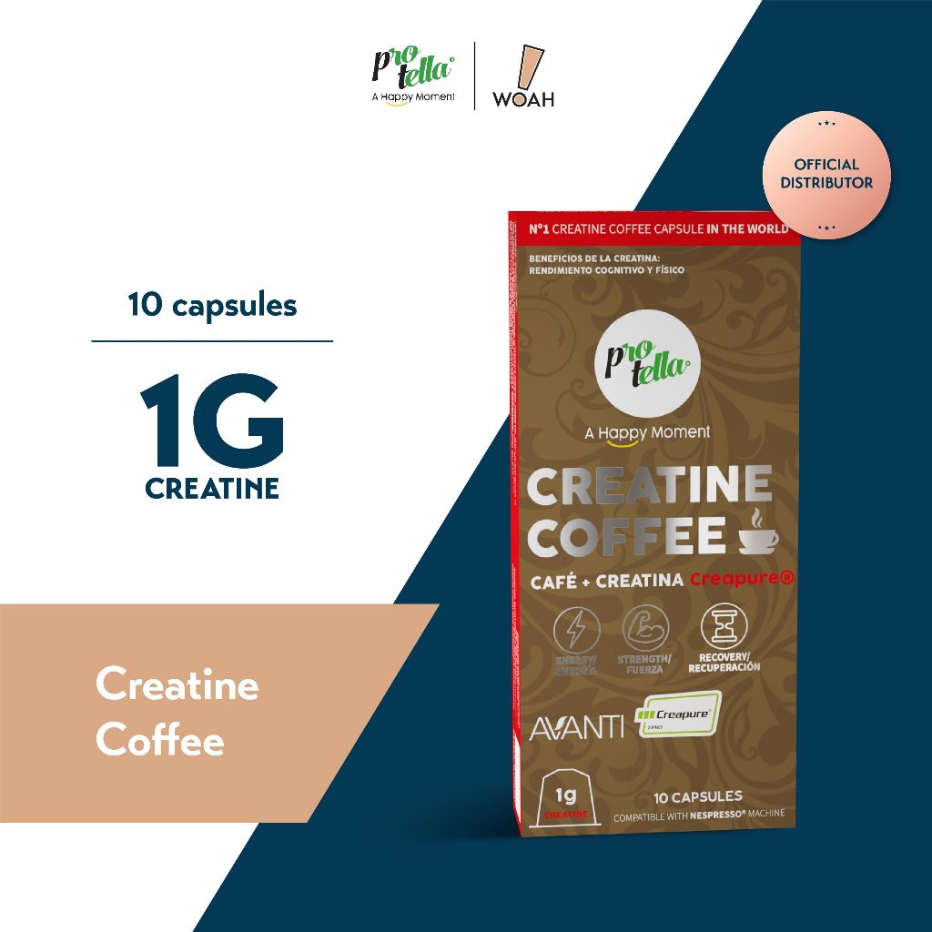Protella Creatine Protein Coffee (10 Capsules - 40g) | Shopee Singapore