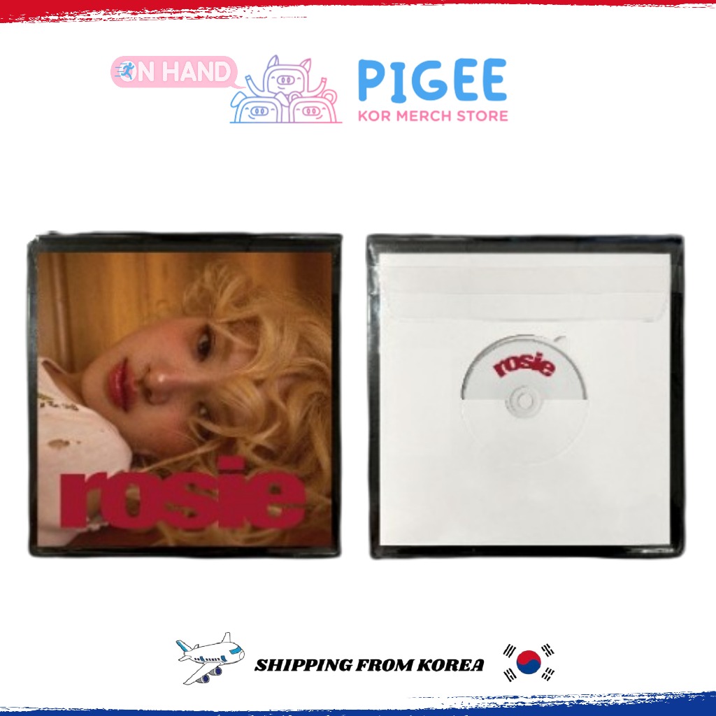 ROSE - [ ROSIE ] 1ST STUDIO ALBUM (KR / RETAIL EXCLUSIVE) | Shopee ...