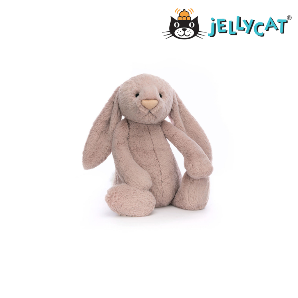 Jellycat Bashful Luxe Bunny Rosa (Huge) | Shopee Singapore