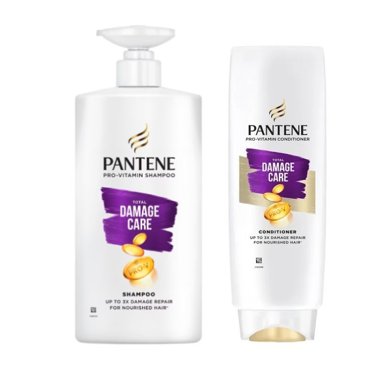 Pantene Damage Care Shampoo 680ml & Conditioner 300ml (Exp 2027 ...