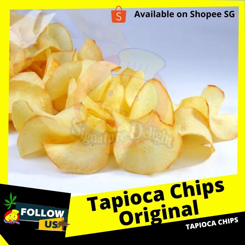 SIGNATURE DELIGHT Tapioca Chips Original AAA 200g / Kerepek Ubi Masin ...