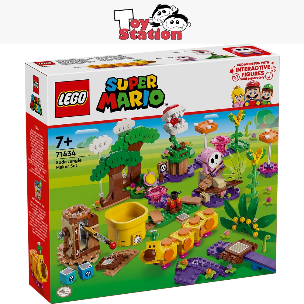 LEGO Super Mario 71434 Soda Jungle Maker Set | Shopee Singapore