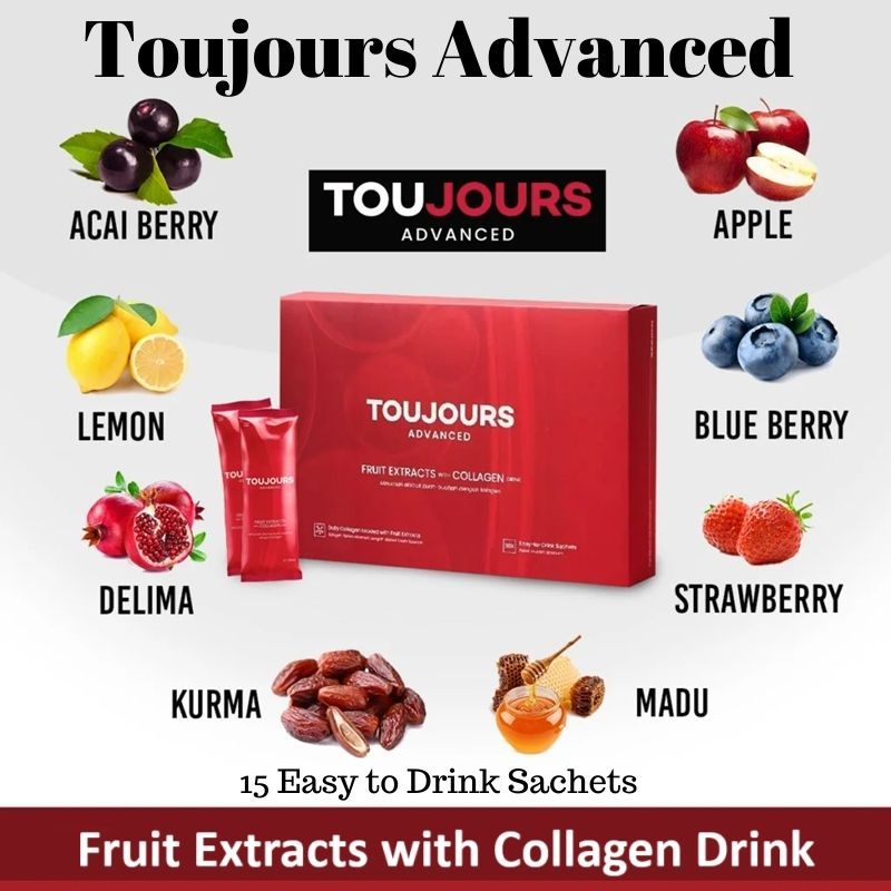 SG Ready Stock Toujours Advanced - Fruit Extracts with Collagen Drink ...