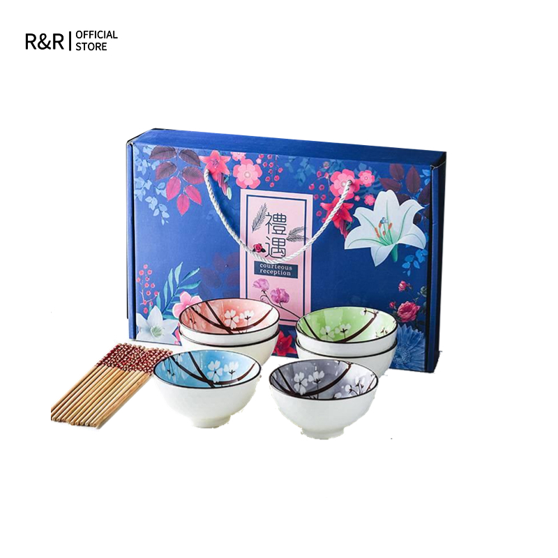 Ceramic Bowl/Porcelain Bowls Tableware Gift Box Teapot Set Best Gift ...