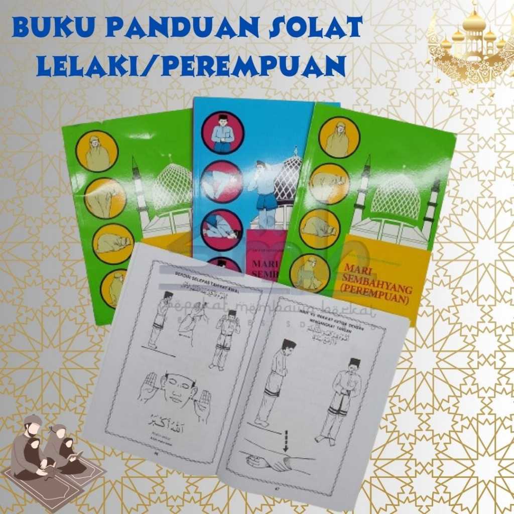 Buku Panduan Solat Mari Sembahyang / Buku Sembahyang / Buku Solat ...