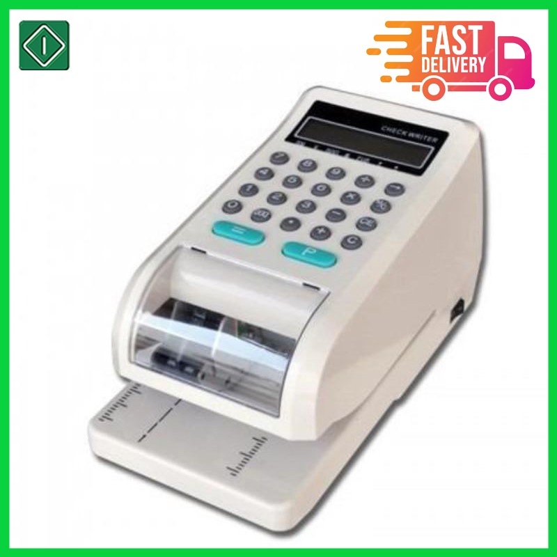 Cheque Writer Machine (15 Digits Printing 5 Currencies) | Shopee Singapore