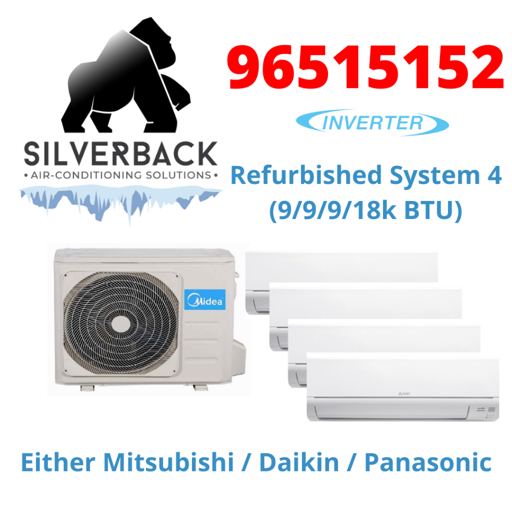 Refurbished System 4 (9/9/9/18k BTU) | Shopee Singapore