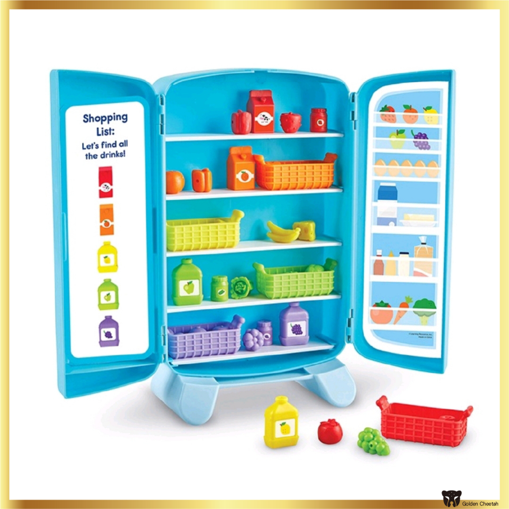Learning Resources Snack Sorting Refrigerator Toy LER6820 | Shopee ...