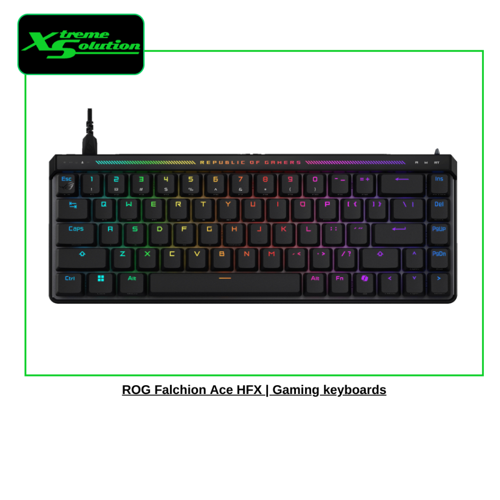 Asus ROG Falchion Ace HFX | Gaming keyboards | Shopee Singapore