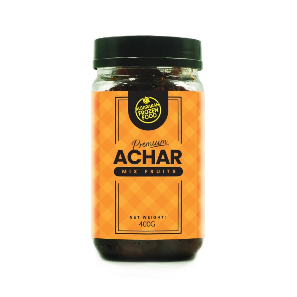 Al Barakah Frozen, Premium Achar Mix Fruits, 400 g | Shopee Singapore