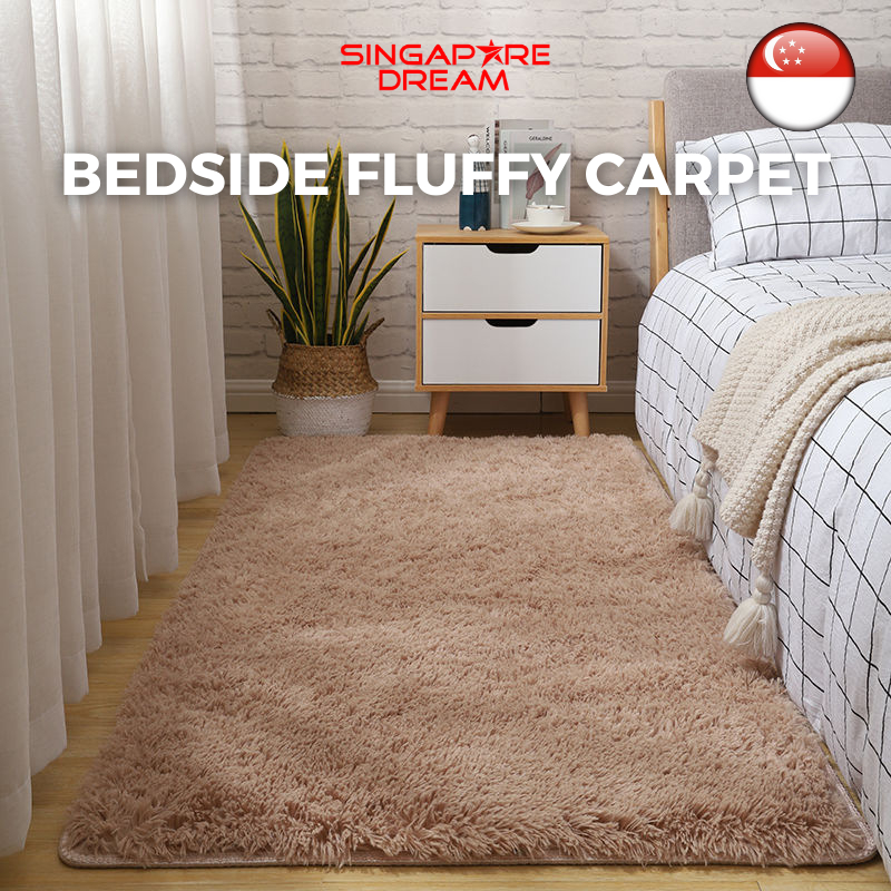 Soft Fluffy Carpet Large Rugs Non-slip Tie Dye Bedroom Living Room ...